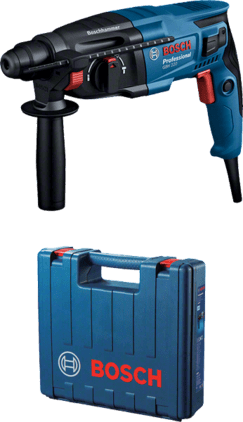 Bosch GBH 220 Professional Rotary Hammer With SDS Plus Advanced Solutions Tools II